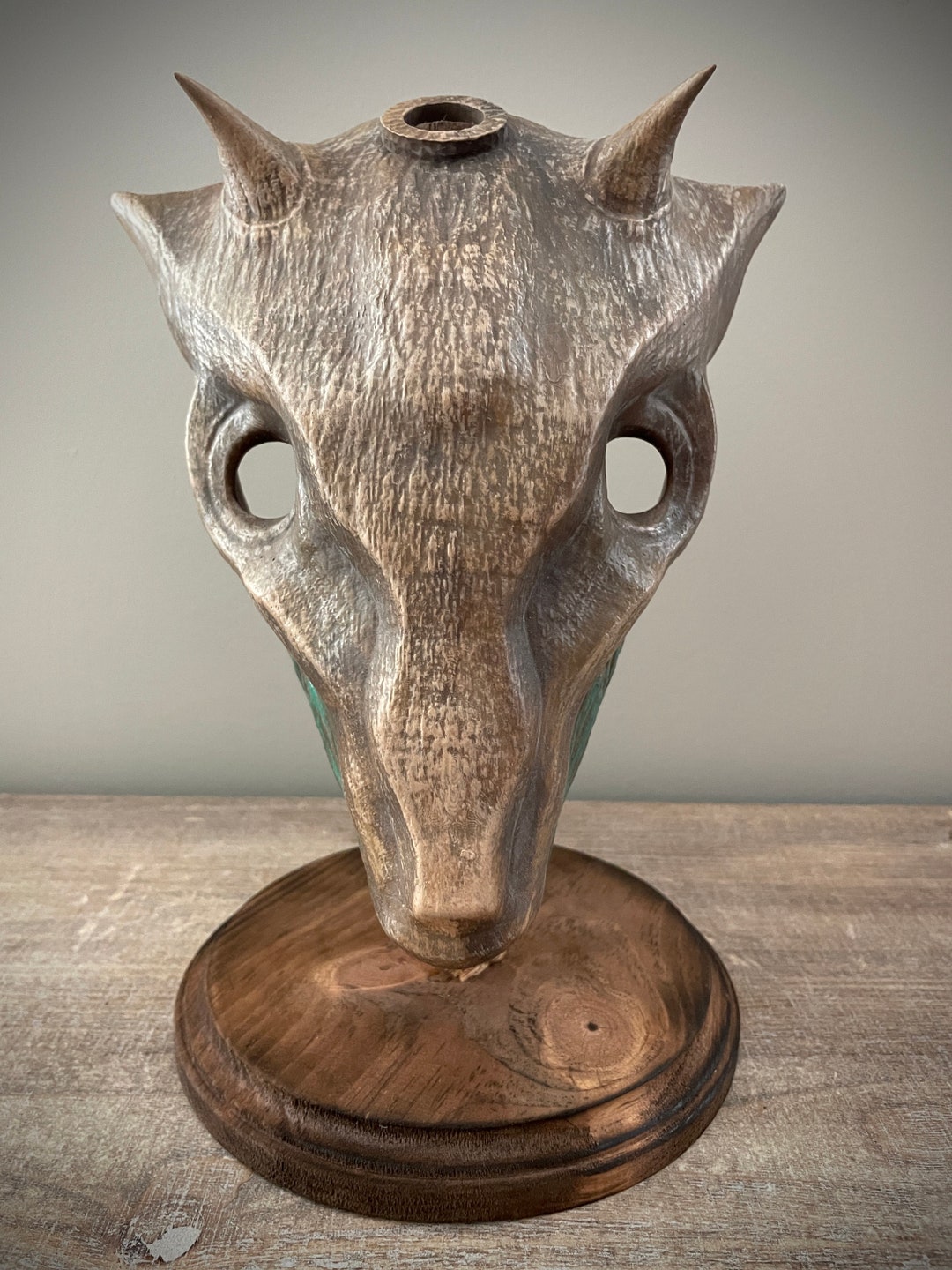 Awaia, Deer Fawn Mask With Display Stand - Etsy