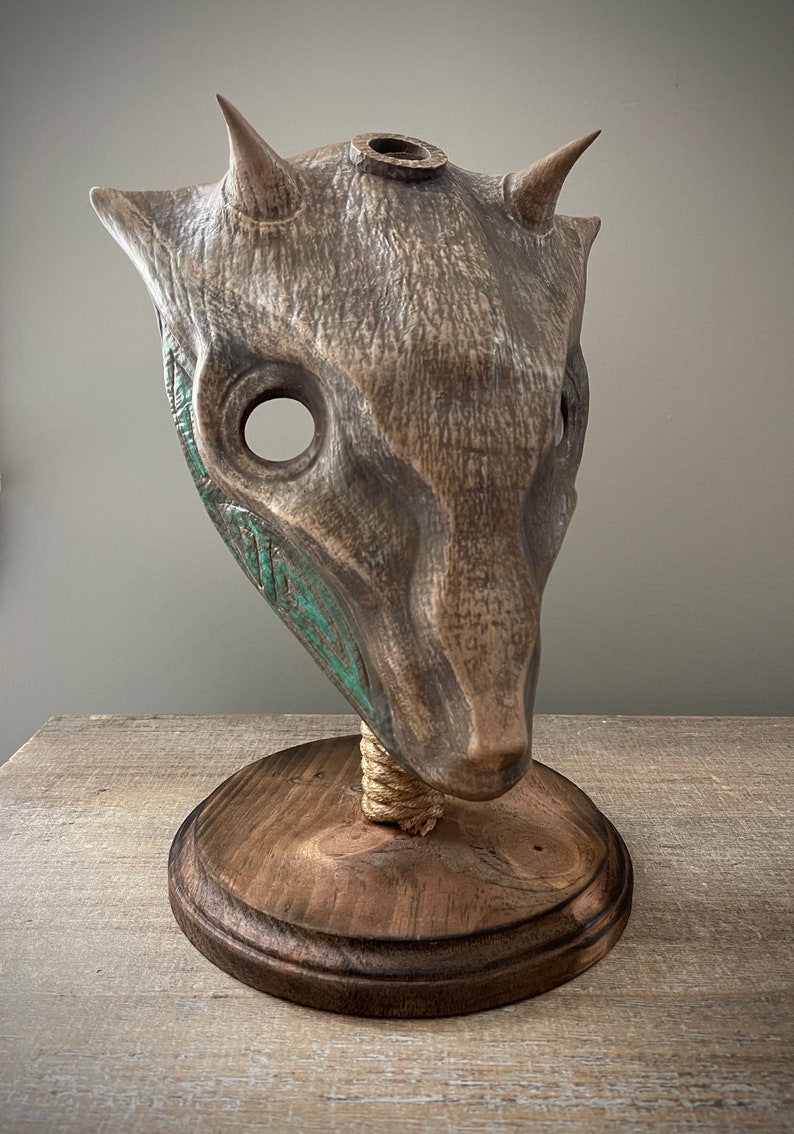 Awaia, Deer Fawn Mask With Display Stand - Etsy