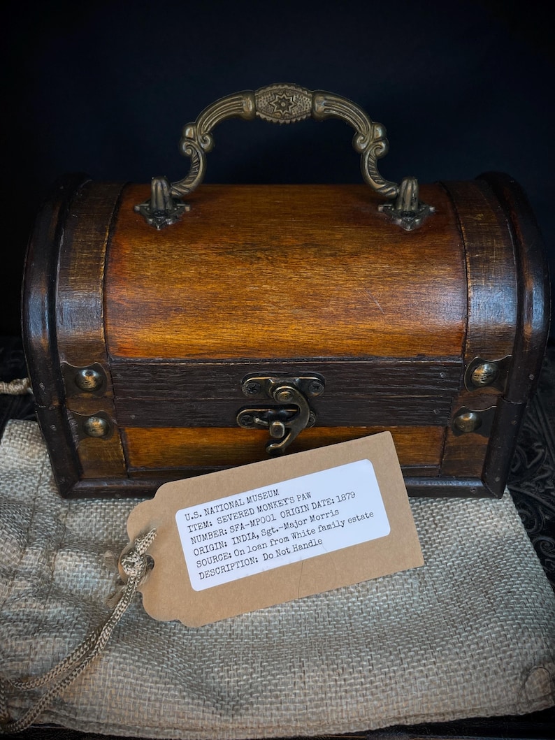 The Monkey's Paw Prop Replica: Cursed Artifact, Handmade Horror Decor ...