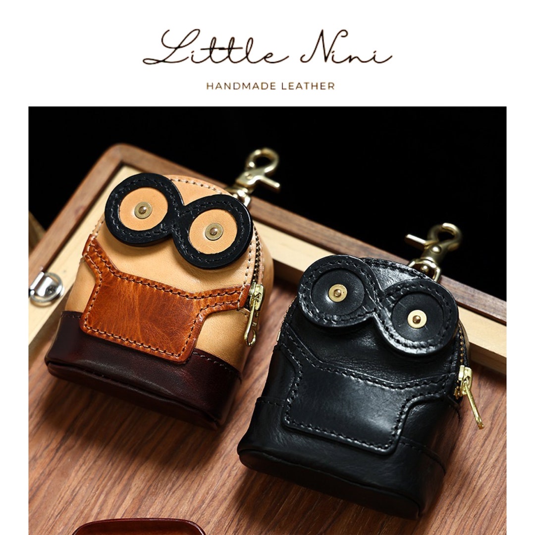 Cute Minion Leather Wallet, Coin Purse, Wallet Organiser. - Etsy