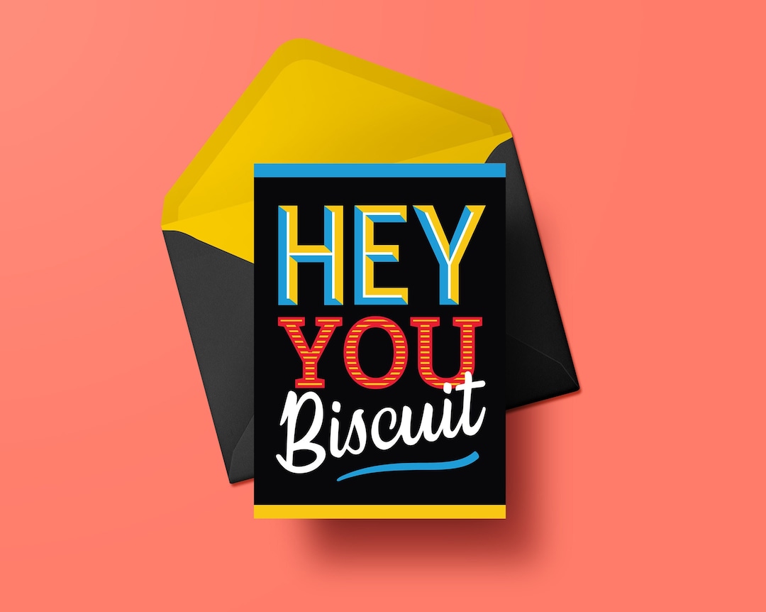 South African Inspired Greeting Card W/envelope Blank Inside Hey You ...