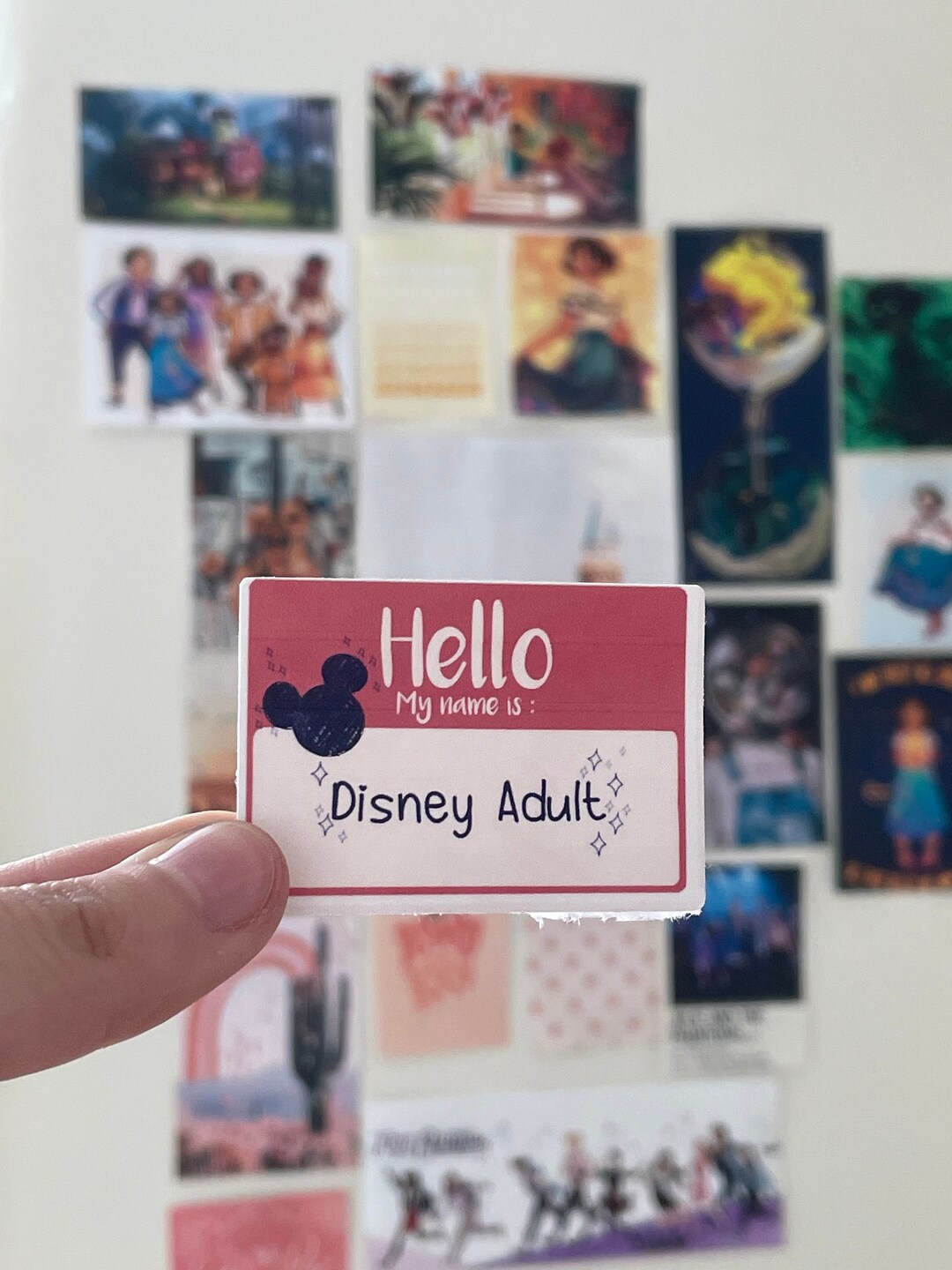 Disney Adult Name Tag - Etsy
