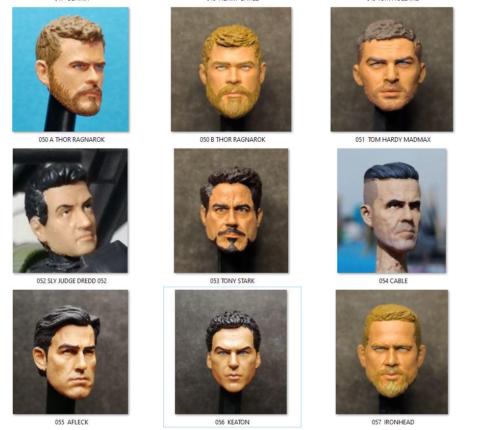 Custom HEAD SCULPT for Action Figure PAGE 2 - Etsy