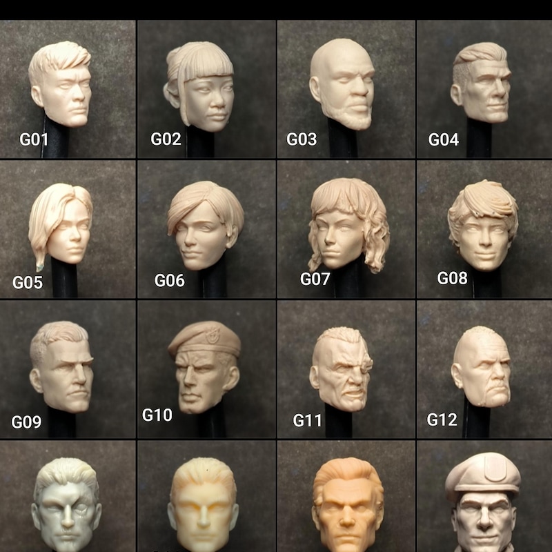 Gi Joe Custom Head - Etsy