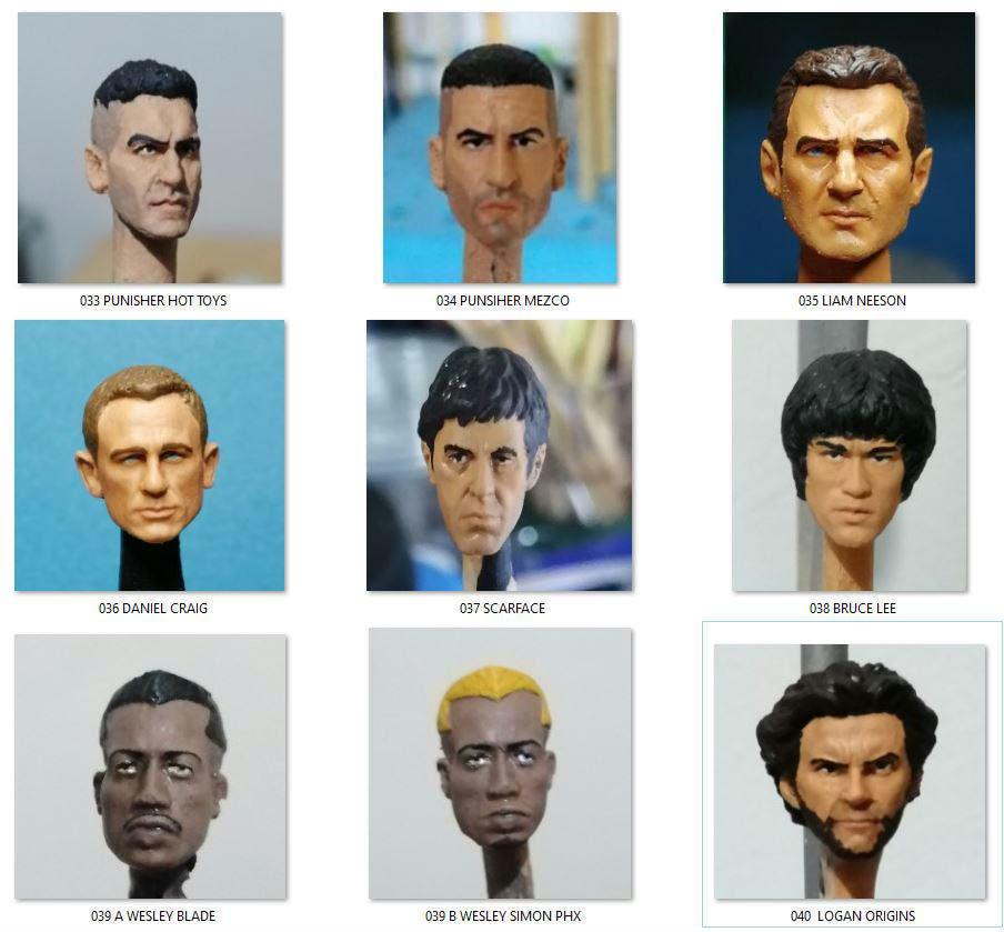 Custom HEAD SCULPT for Action Figure PAGE 2 - Etsy