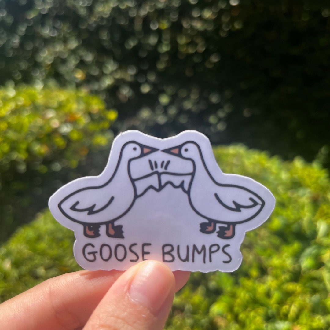 Goosebumps Funny Sticker Decals/kindle/booktok//lovers/book Club/reader ...