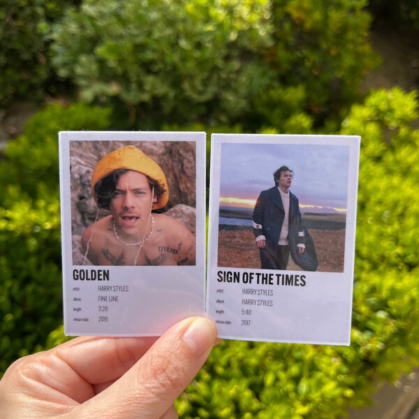 Golden Harry Styles - Etsy