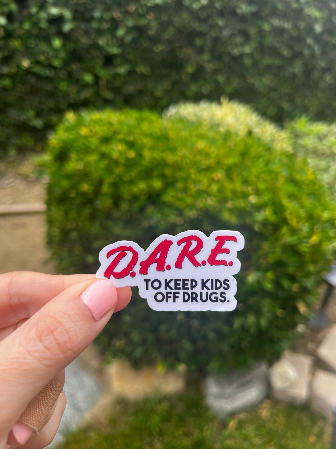 DARE Keep Kids off Drugs Waterproof Sticker Decal//90s/throwback/police ...