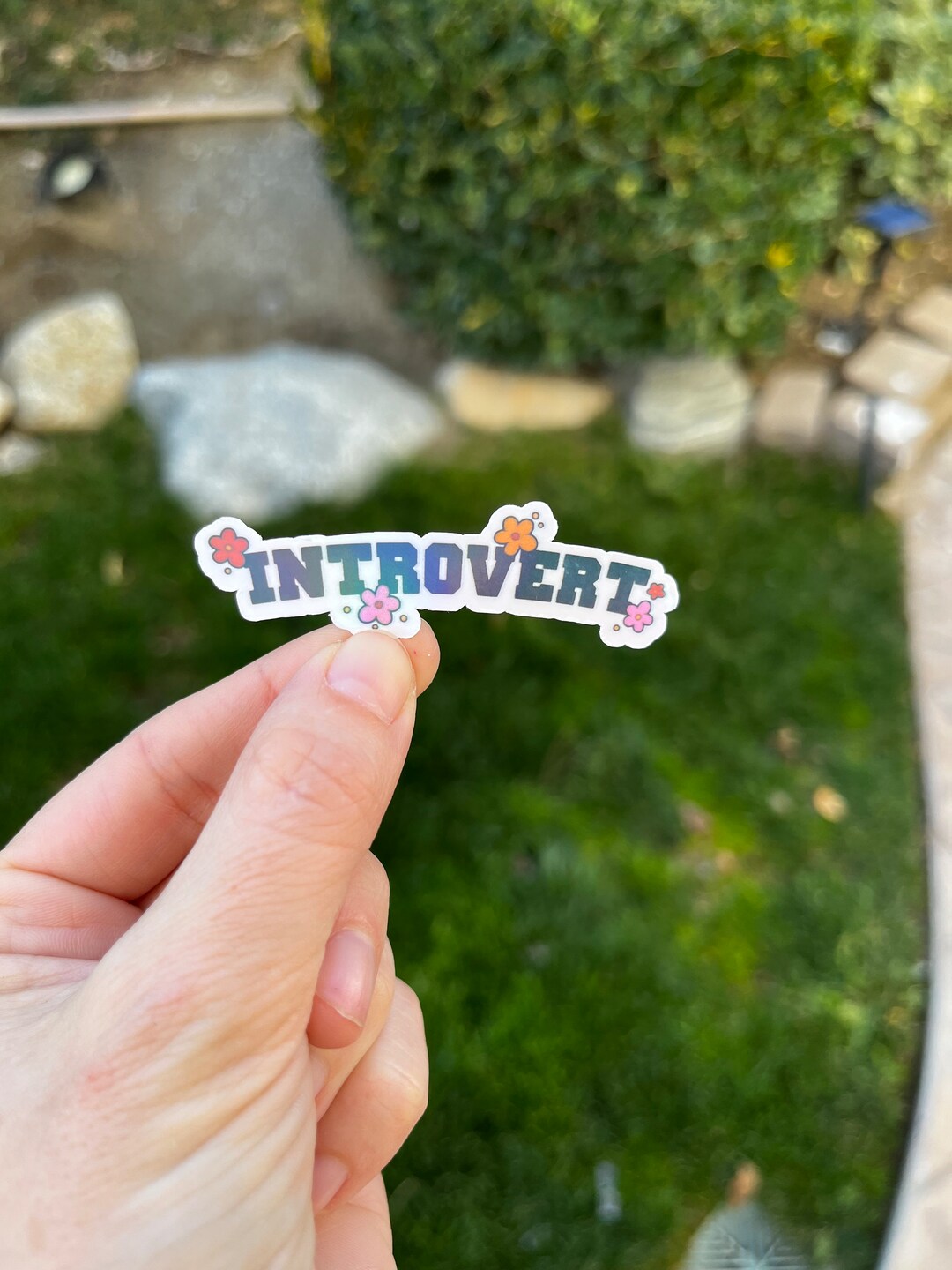 Introvert Mental Health Awareness Waterproof Sticker Decal - Etsy