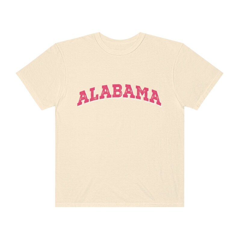 Alabama Lover Tshirts Retro Crimson Tide Tshirt Bama Sorority T Shirt ...