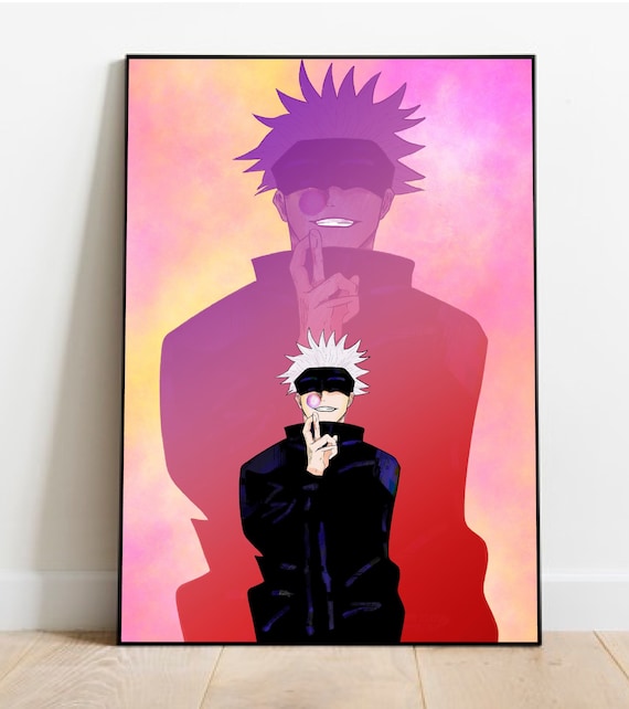 Gojo Satoru Poster A3 | Etsy