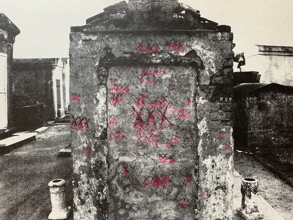 Marie Laveau's Grave New Orleans Voodoo Risograph Print - Etsy