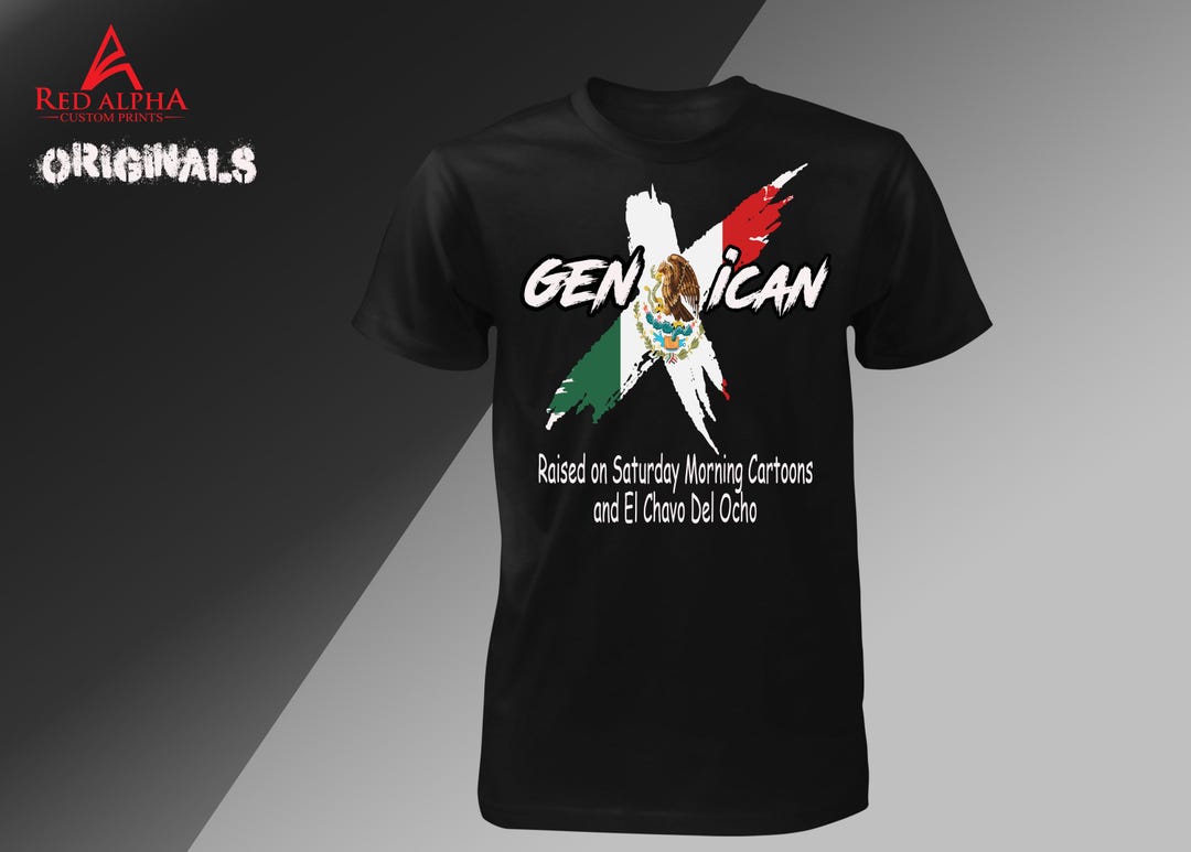 80s Gen Z Mexican American Tee - Etsy