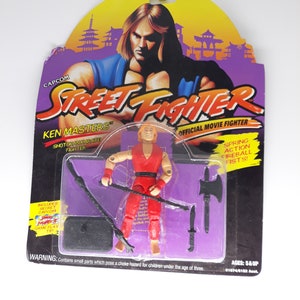 Vintage 90s Street Fighter Action Figure 90s Toys Vintage Action Figure Vintage Toys General M. Bison Action Figure Etsy