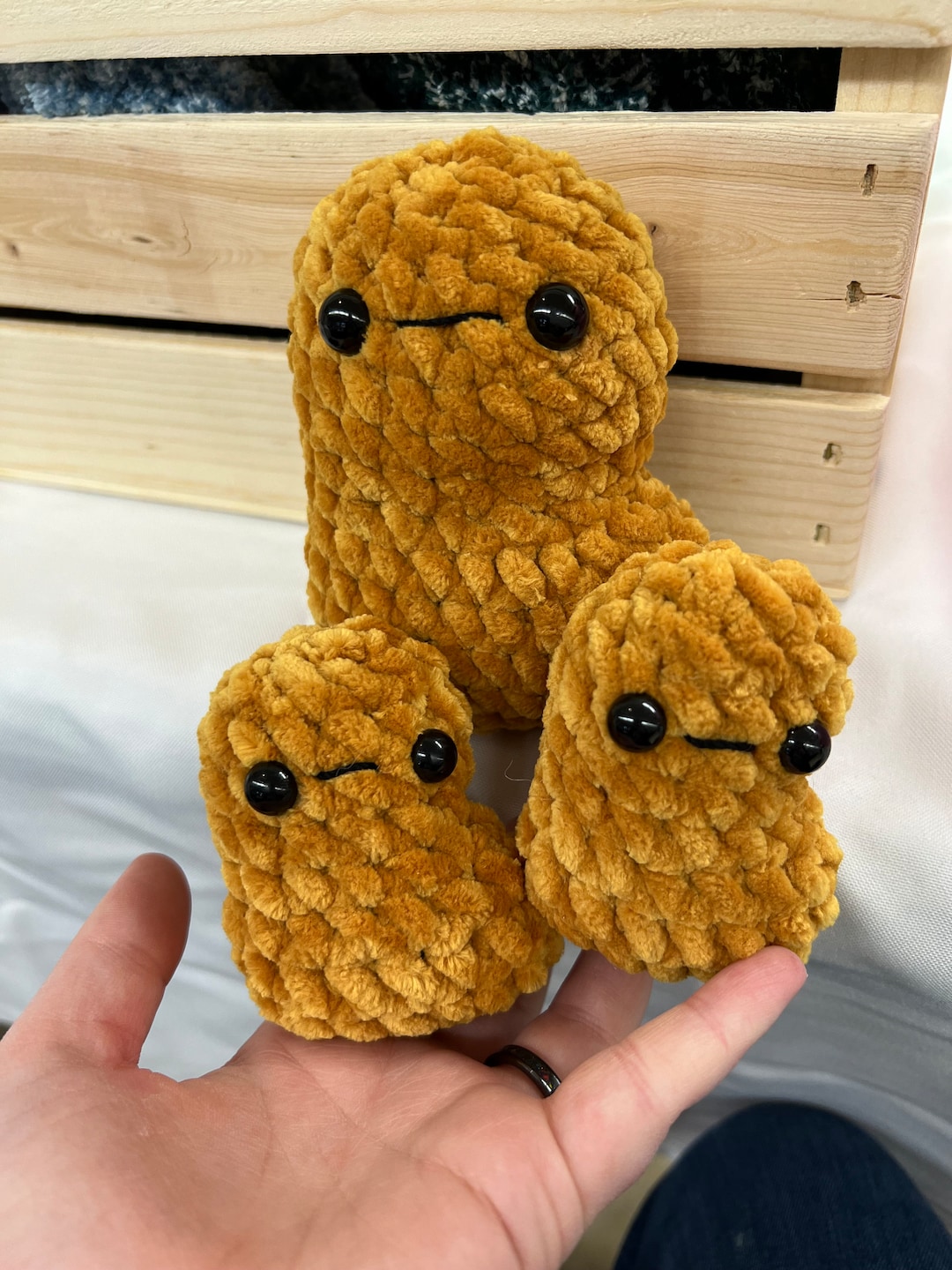 Chicken Nugget Plush - Crochet Amigurumi - Etsy