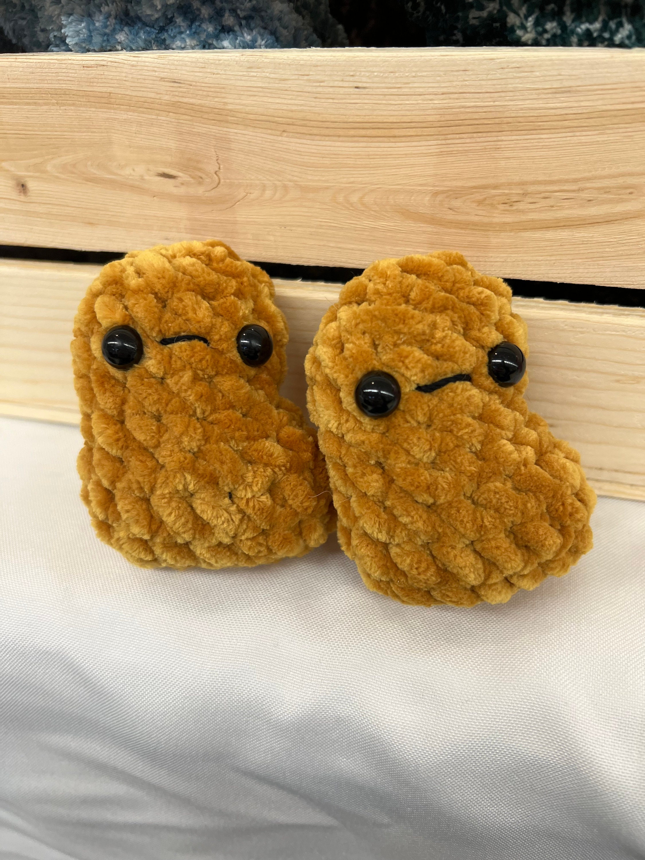 Chicken Nugget Plush Crochet Amigurumi - Etsy