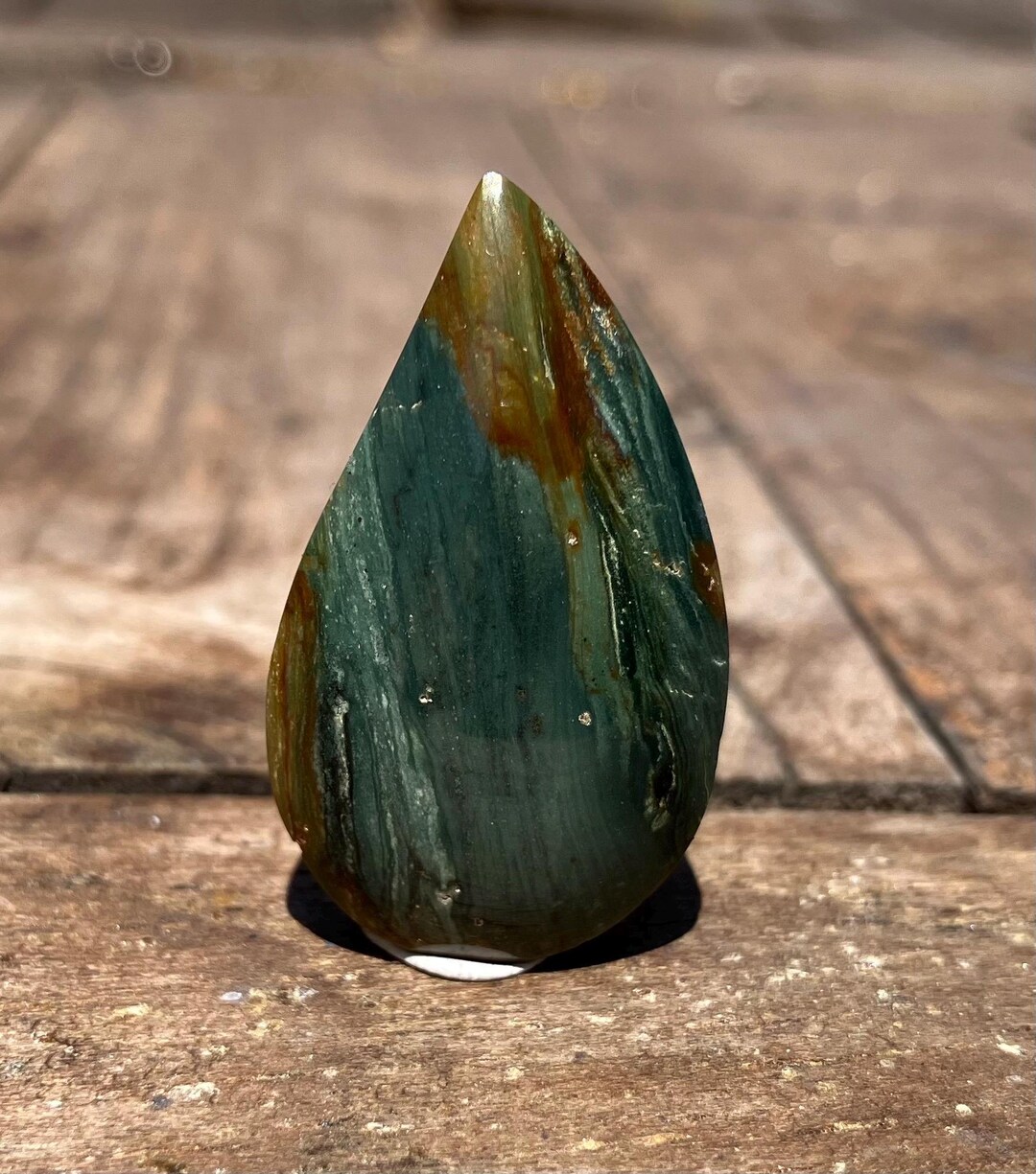 Oregon Gary Gree Larsonite Caldera Jasper Teardrop Cabochon - Etsy