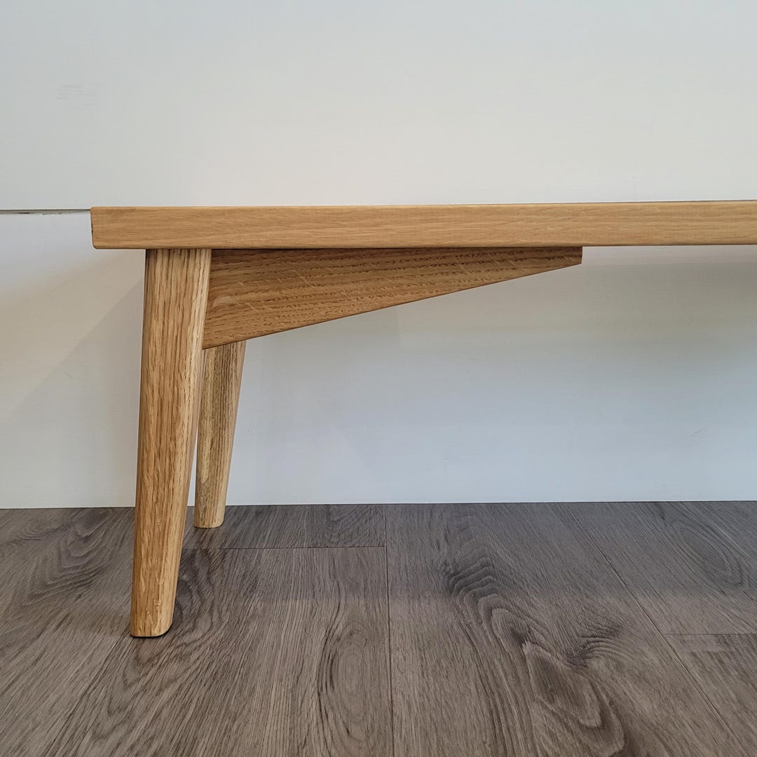10" Furniture Legs, Set of 4, White Oak, Walnut, Mahogany or Polar - Etsy