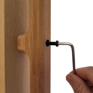 48 Wooden Door Handles, Back to Back Install - Etsy