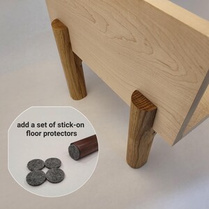 Hardwood Furniture Legs, Oak, Walnut, Maple, Mahogany, Cherry - Etsy