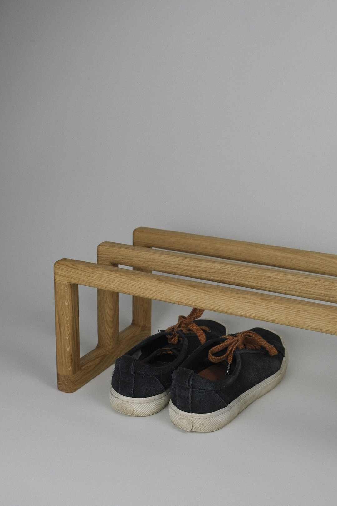 Handmade Oak Shoe Rack - Shoe Storage - Entryway - Etsy