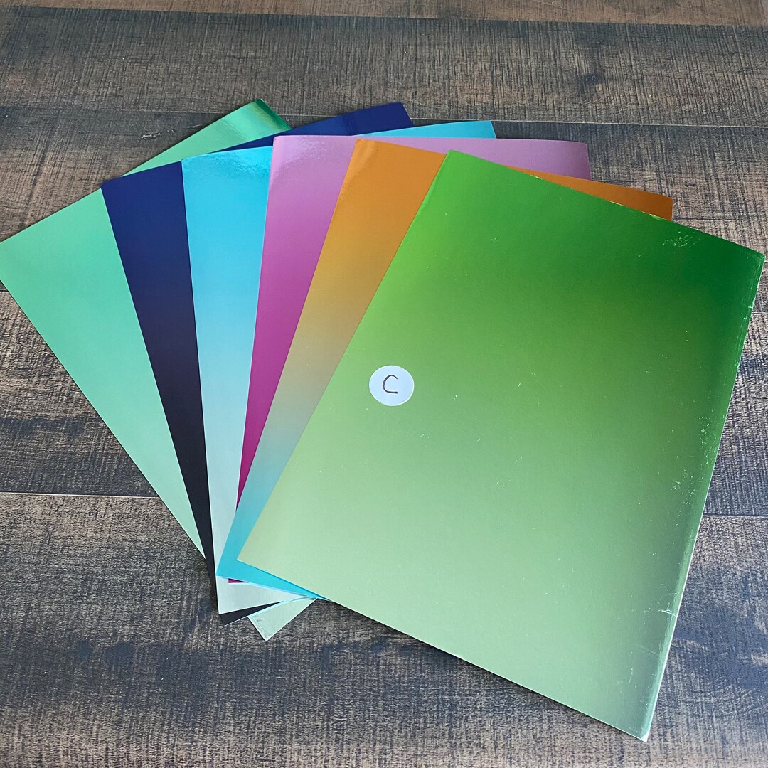 Specialty Ombre Super Reflective Card Stock, Shades of Mirri Card ...