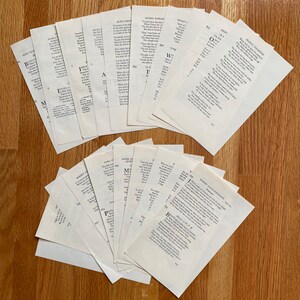 20 Vintage English Poetry Pages | 1950s | Junk Journal Ephemera ...