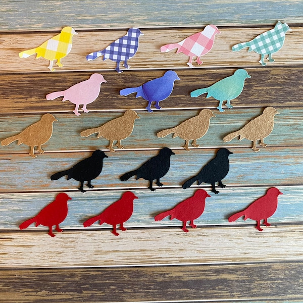 Bird Die Cut - Etsy