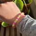 Preppy Strawberry Lemonade Bracelet - Etsy