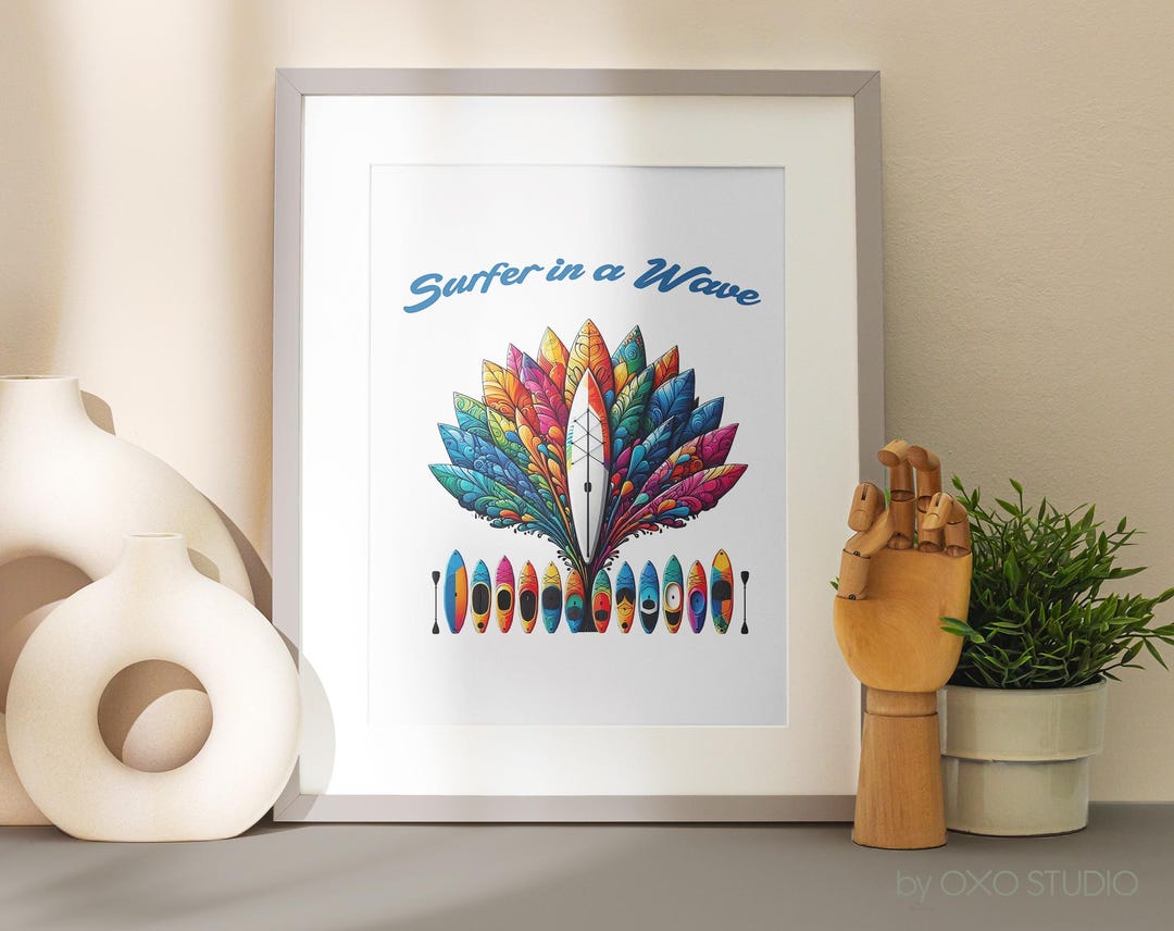 Premium Printables | Sea Kayakers, SUP Drivers, Standup Paddle Board ...