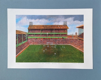 The Baseball Ground; Home of Derby County FC 1895-1997 Print - Etsy UK