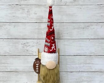Alabama Crimson Tide Sports Gnome - Etsy