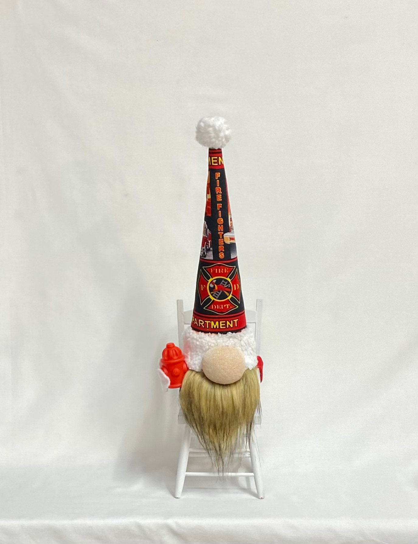 Firefighter Gnome - Etsy