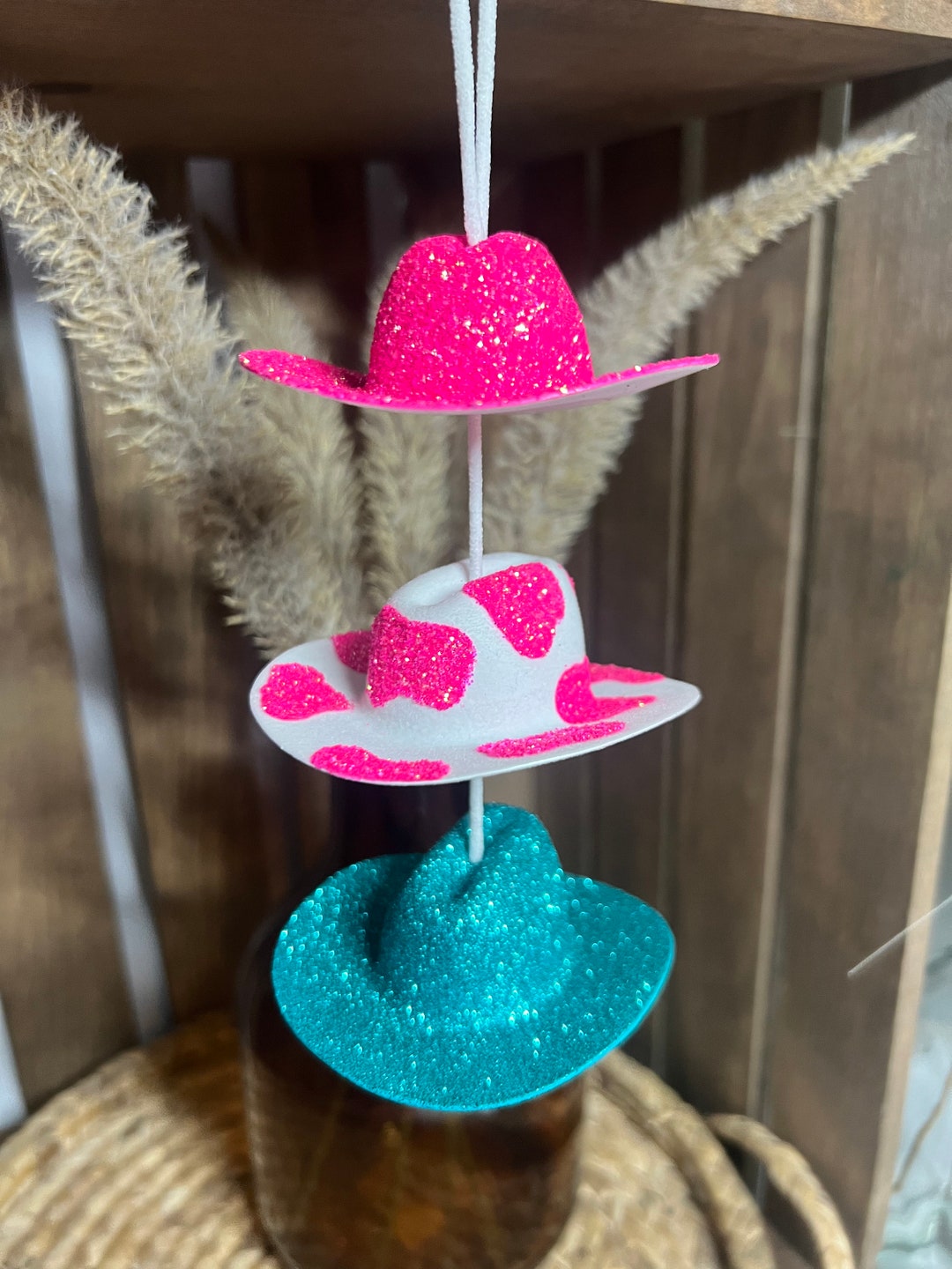 Mini Cowboy Hat Car Charm - Etsy