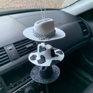 Mini Cowboy Hat Car Charm - Etsy