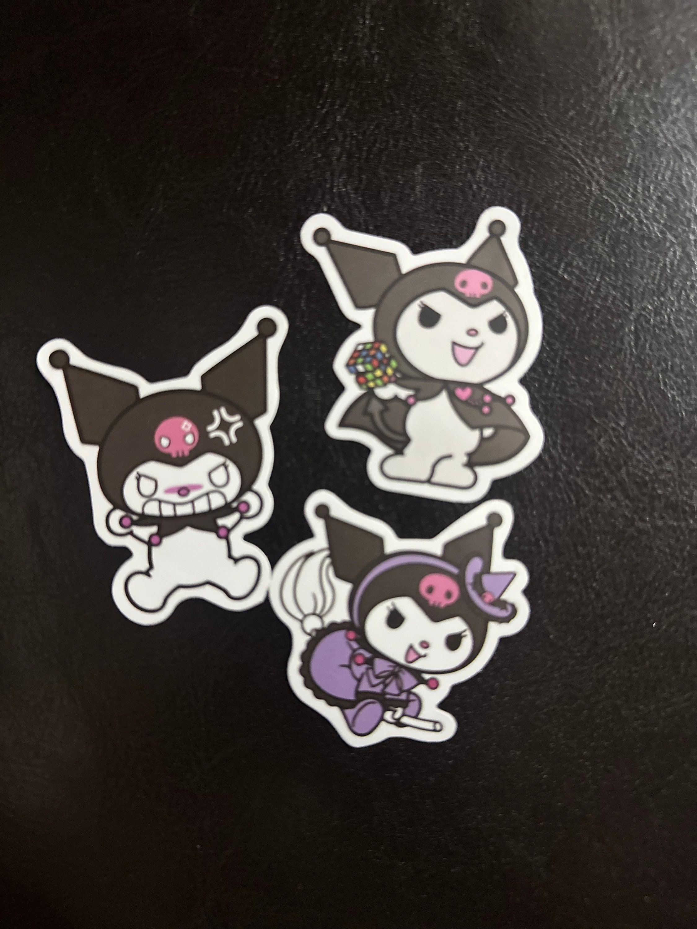 Kuromi Sanrio Sticker Sets - Etsy
