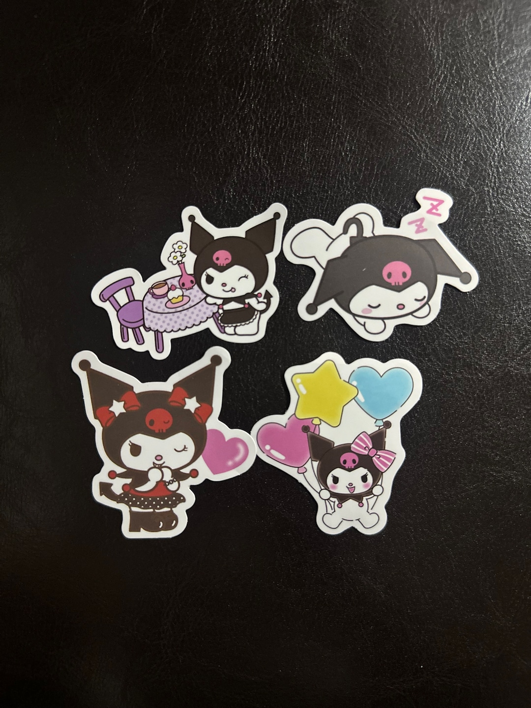 Kuromi Sanrio Sticker Sets - Etsy