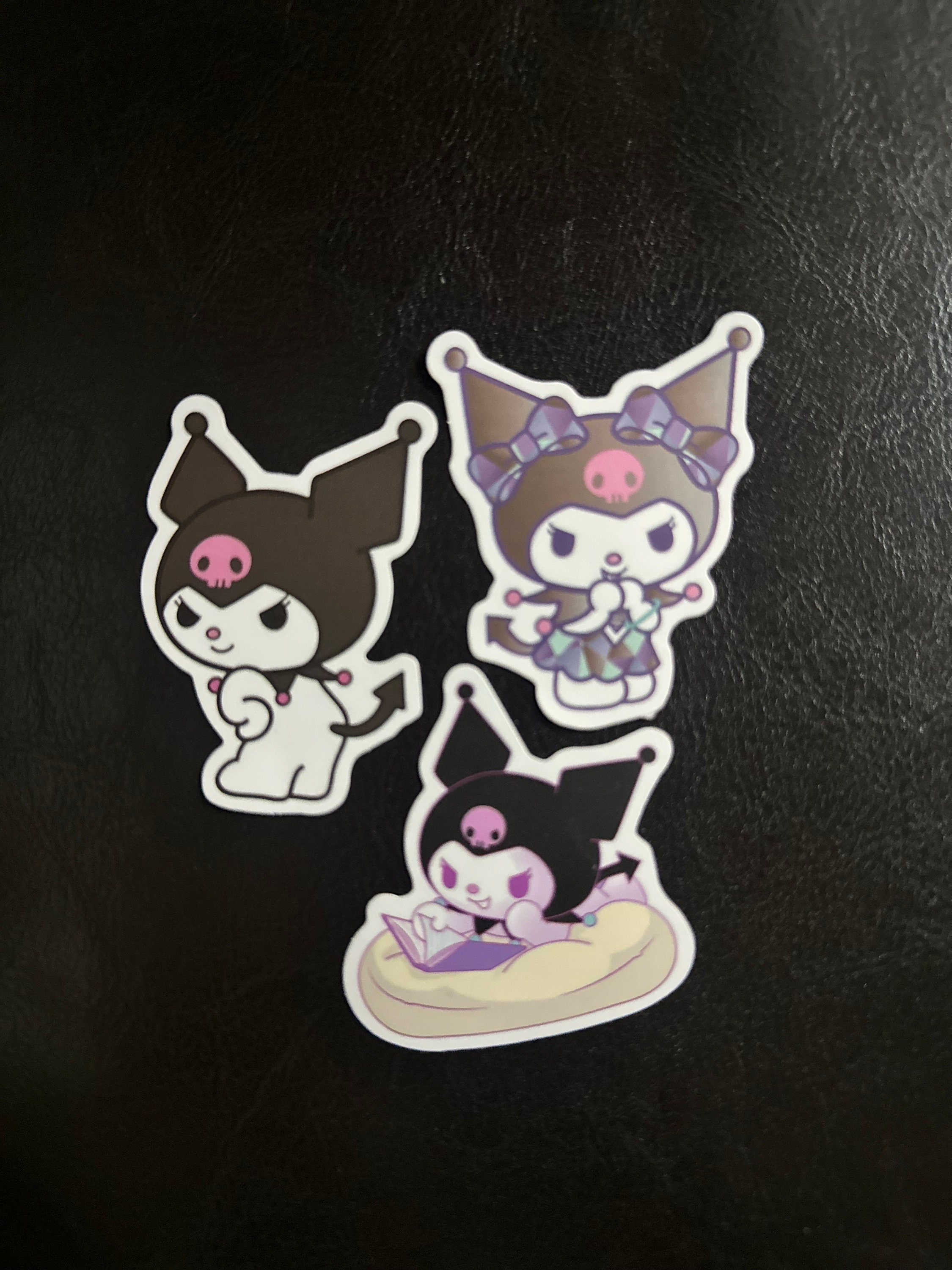 Kuromi Sanrio Sticker Sets - Etsy
