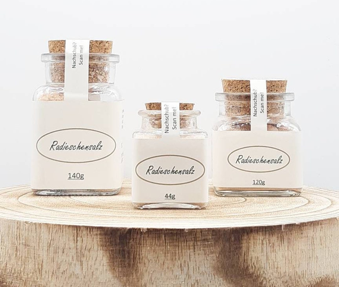 Radish Salt Our Mild-salty Spice Mixture Virginia's Nature Work - Etsy