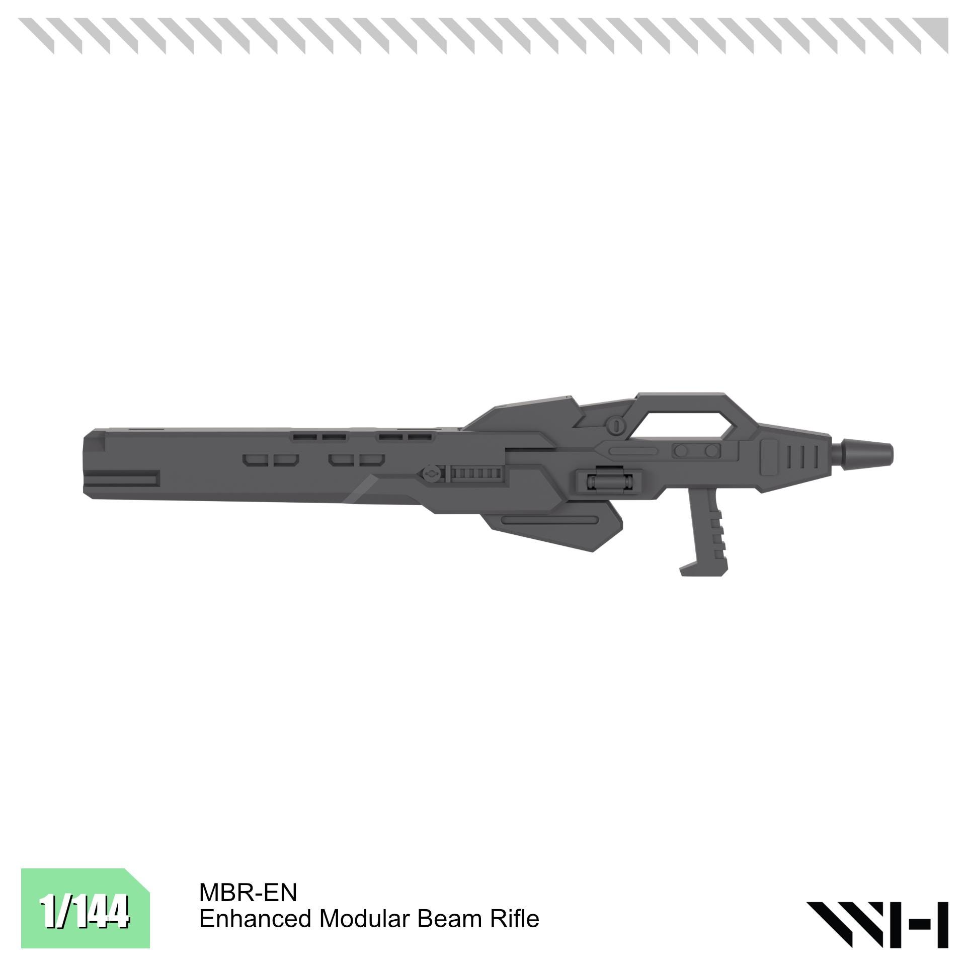 Enhanced Modular Beam Rifle - 3d-printed 1/144 Mecha Weapon - Etsy