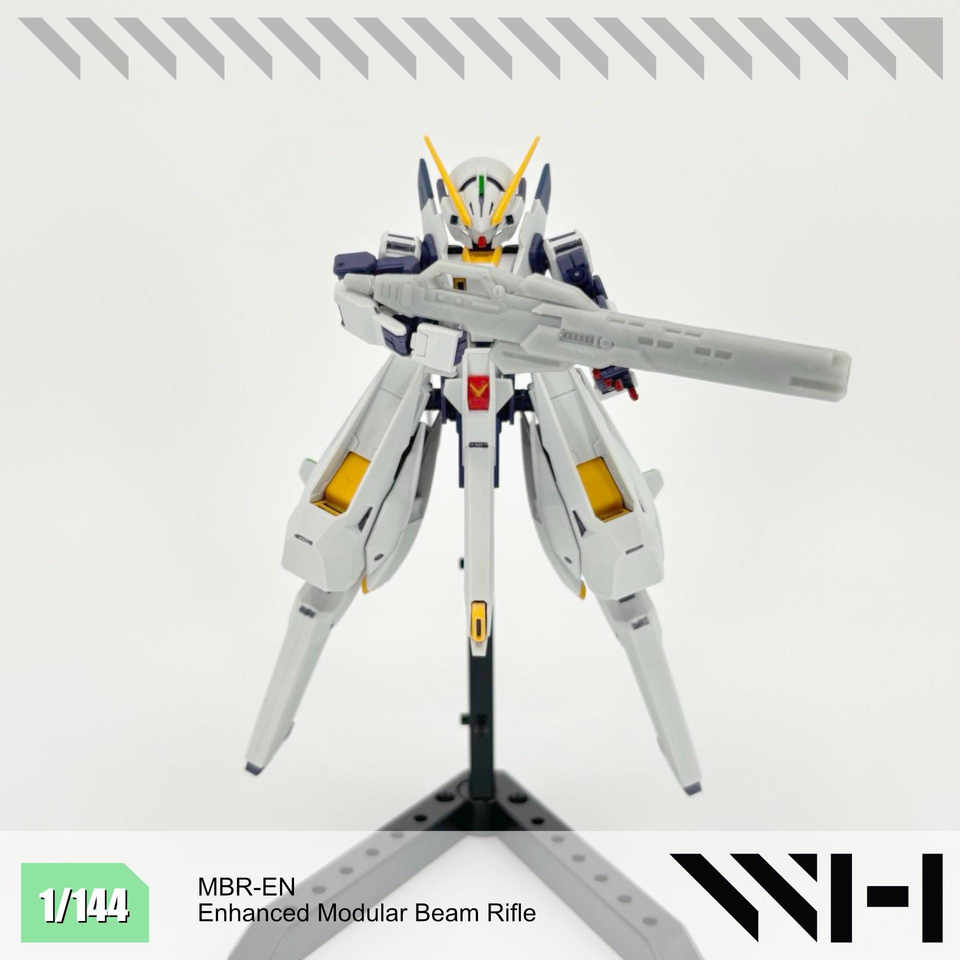 Enhanced Modular Beam Rifle - 3d-printed 1/144 Mecha Weapon - Etsy