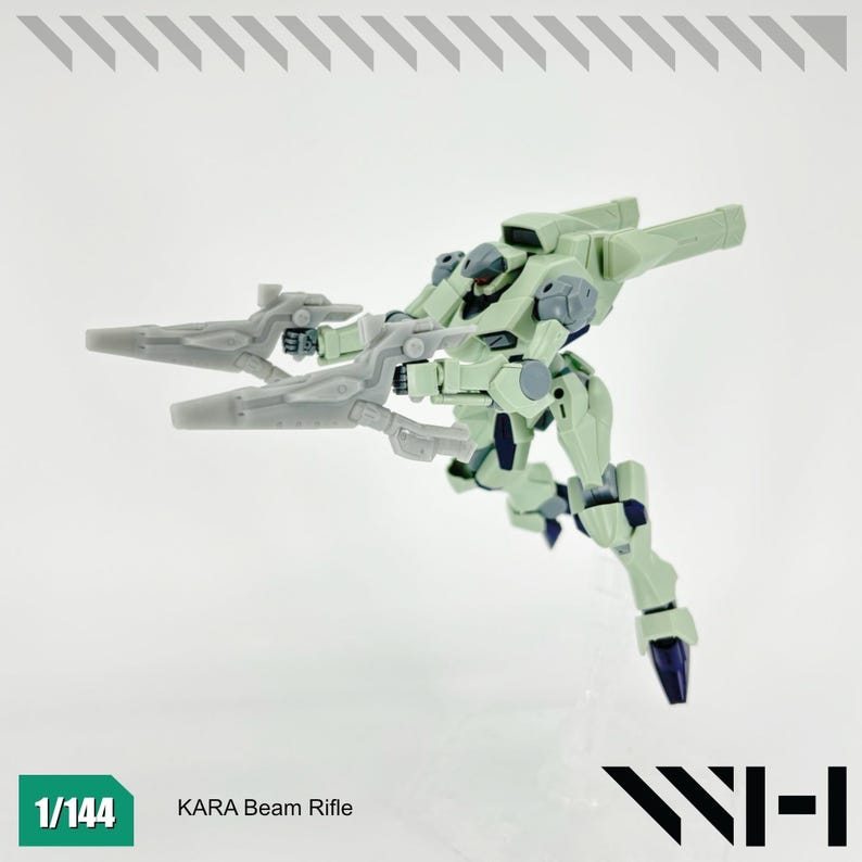KARA Beam Rifle 3d-printed 1/144 Mecha Weapon - Etsy