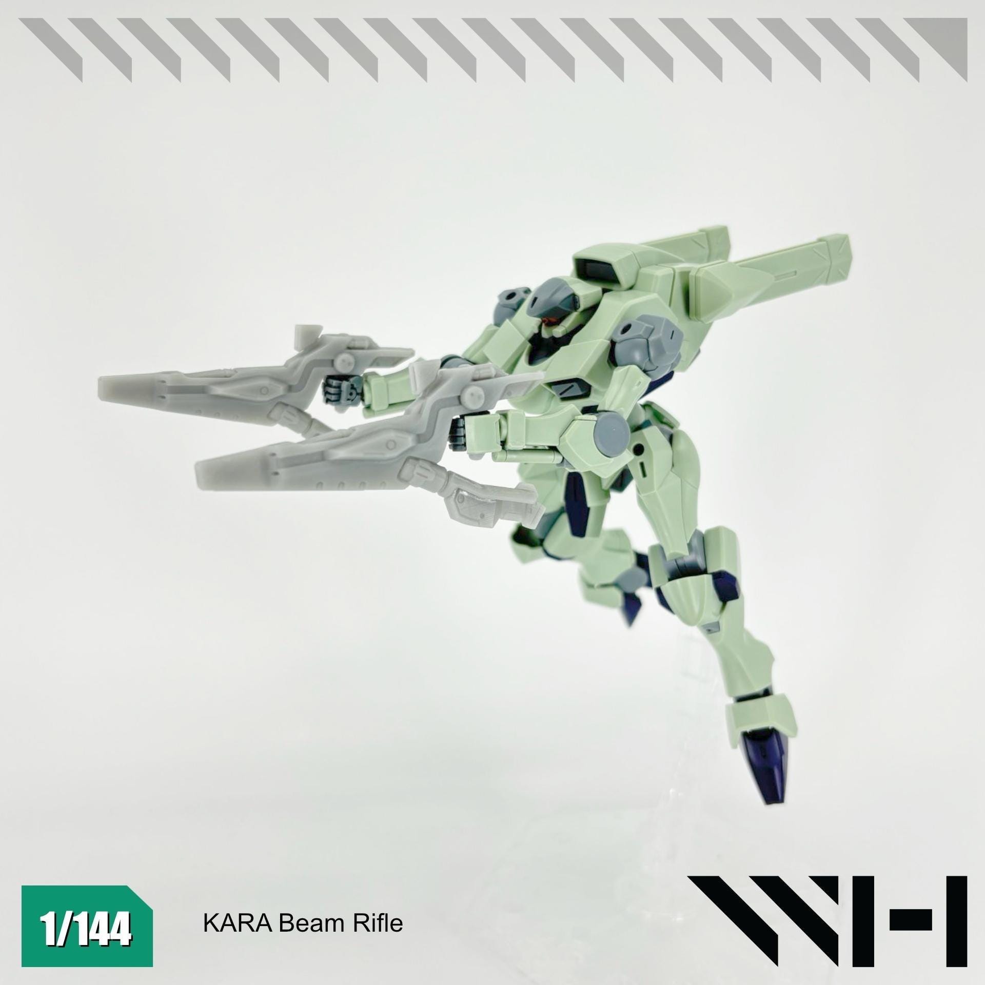 KARA Beam Rifle 3d-printed 1/144 Mecha Weapon - Etsy