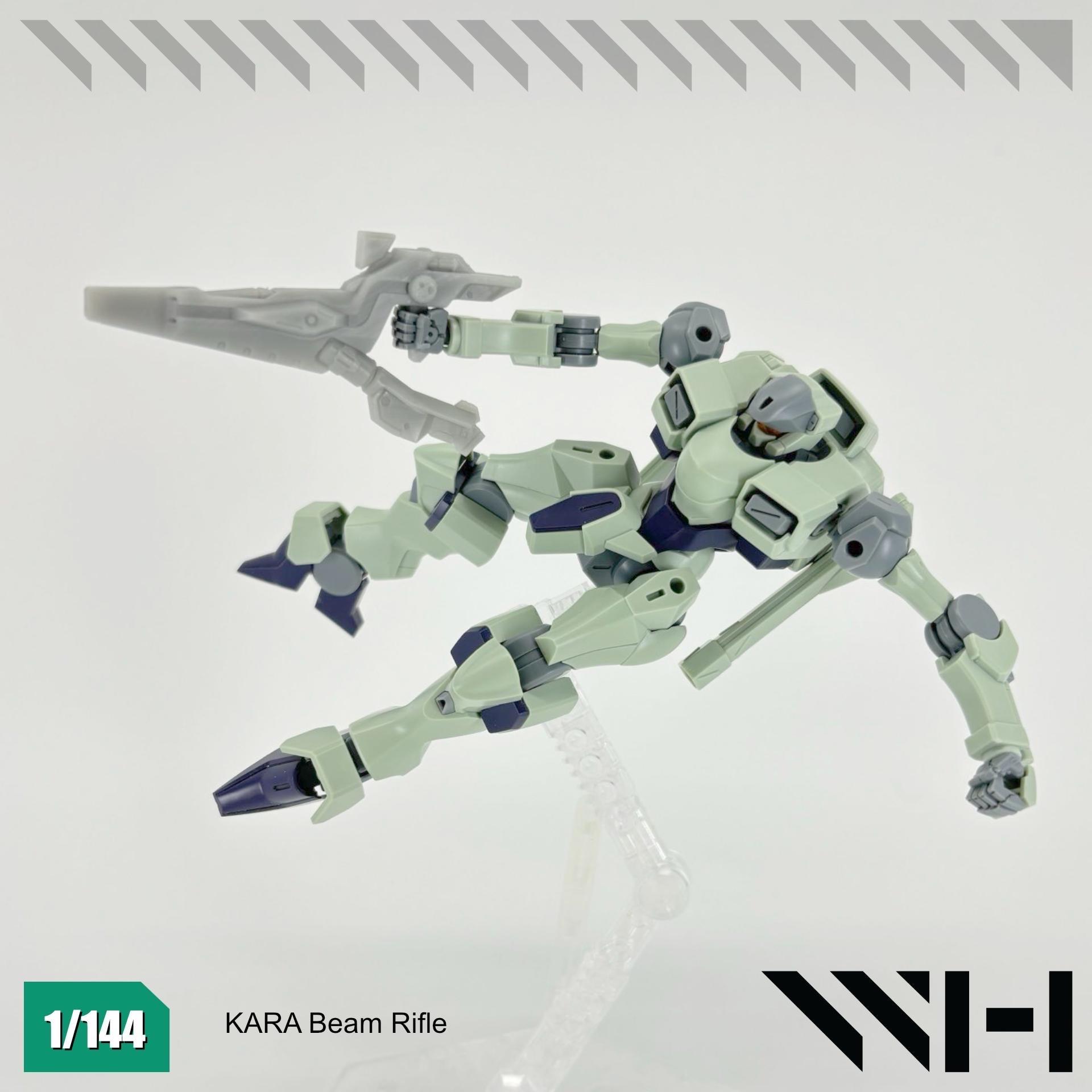 KARA Beam Rifle 3d-printed 1/144 Mecha Weapon - Etsy