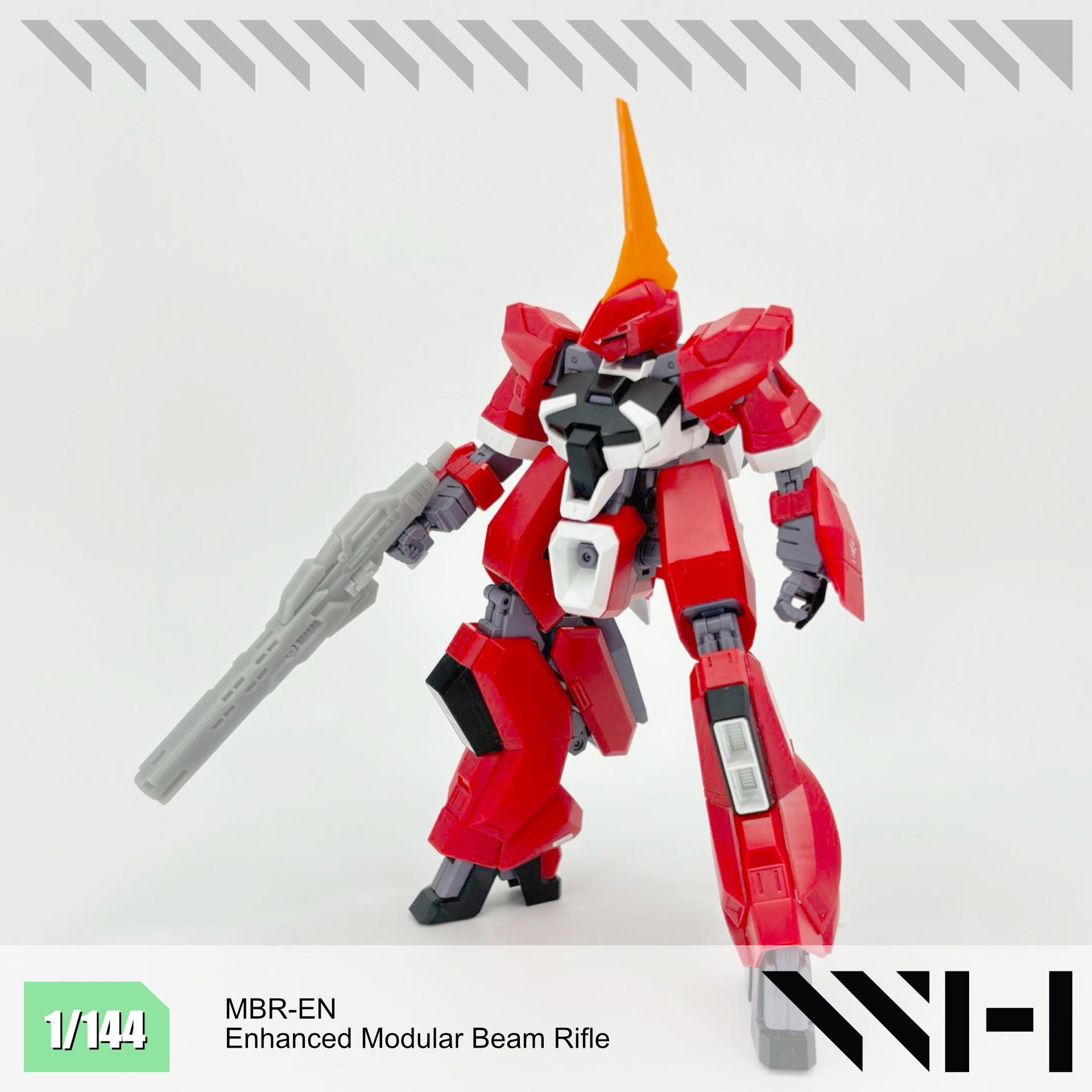 Enhanced Modular Beam Rifle - 3d-printed 1/144 Mecha Weapon - Etsy