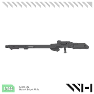 MBR-SN Beam Sniper Rifle - 3d-printed 1/144 Mecha Weapon - Etsy