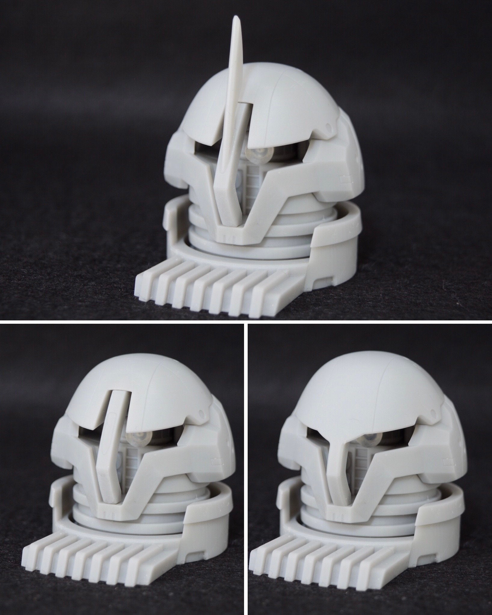 1/48 Zudah Bust 3d-printed Gundam Resin Model Kit - Etsy