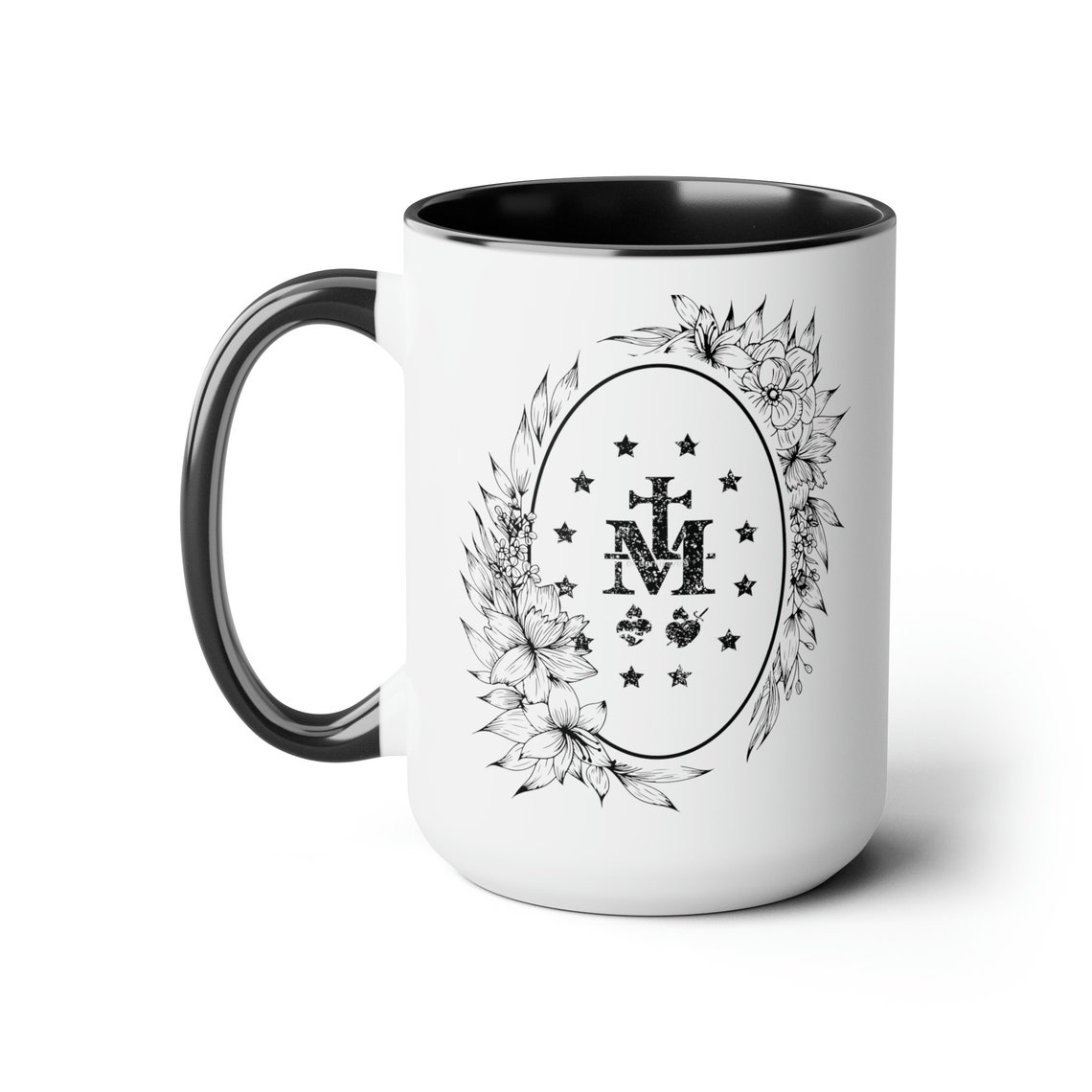 Miraculous Medal Coffee Mug, Catholic Coffee Mug, Virgin Mary Mug, Our ...