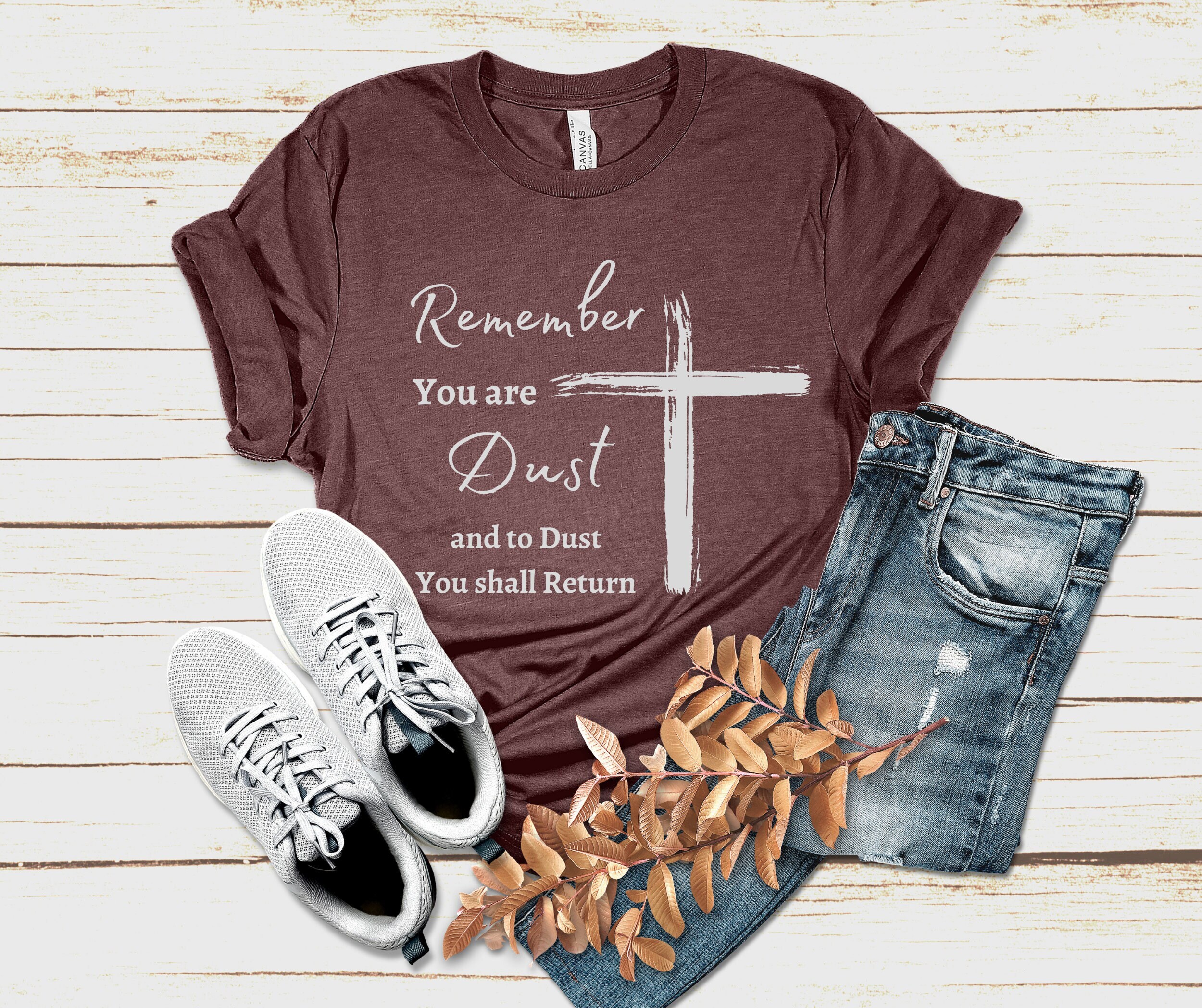 Ash Wednesday Shirt, Lent Shirt, Catholic Shirt, Remember You Are Dust ...