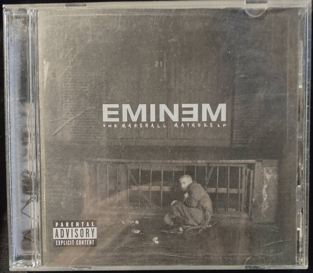 Eminem the Marshall Mather's LP 2000 CD on Interscope - Etsy